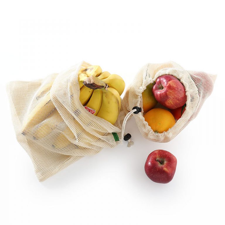 Eco-Friendly Drawstring Fruit Net Bag | tote bag manufacturers